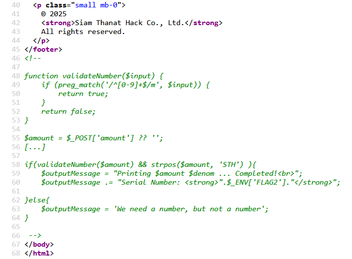 STH Mini Web CTF 2025 #1 :: suksit dot com
