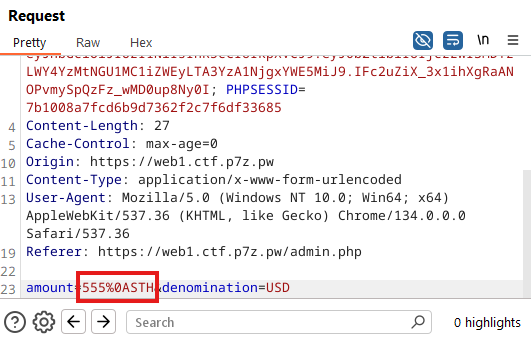 STH Mini Web CTF 2025 #1 :: suksit dot com